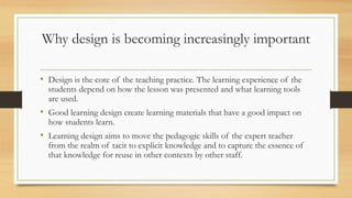 Learning design | PPTX