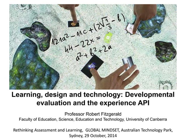 Learning, design and technology developmental evaluation and the ...