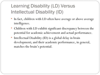 Learning difficulties | PPT