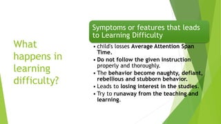 learning difficulties kharadar jk session.ppsx