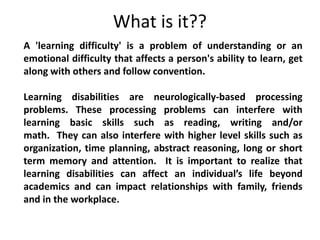 Learning Difficulty.pptx