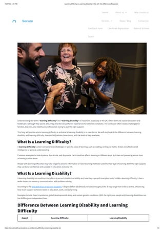 Learning Difficulty vs Learning Disability in the UK_ Key Differences ...