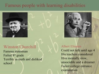 Learning disabilities | PPT | Brain and Nervous System Disorders ...