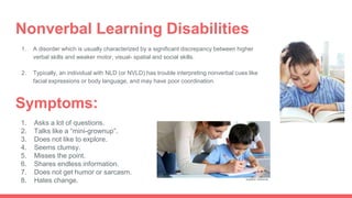 Learning disabilities | PPT