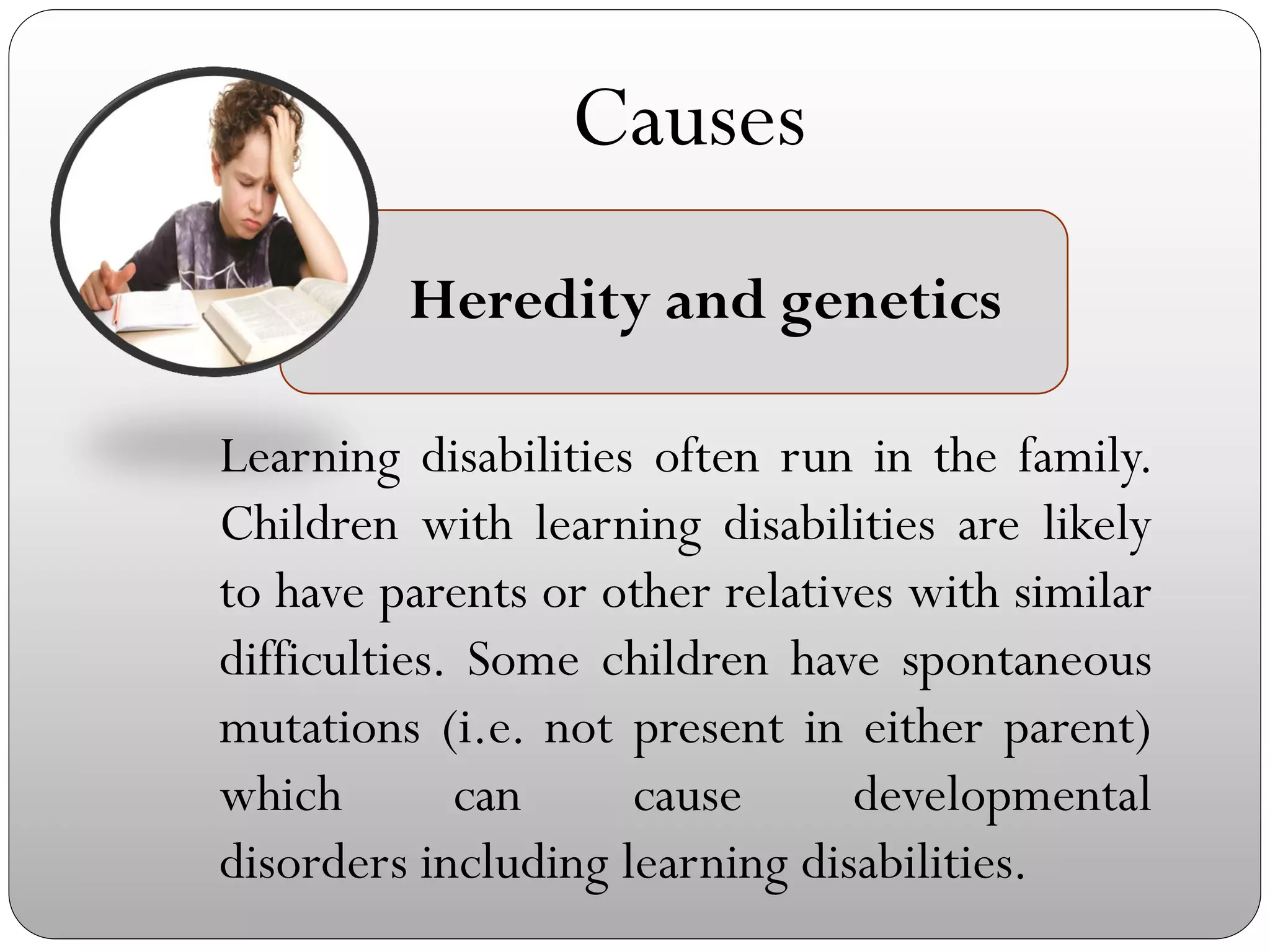 Learning disabilities | PDF
