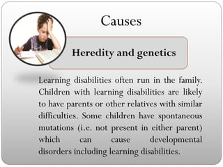 Learning disabilities | PDF