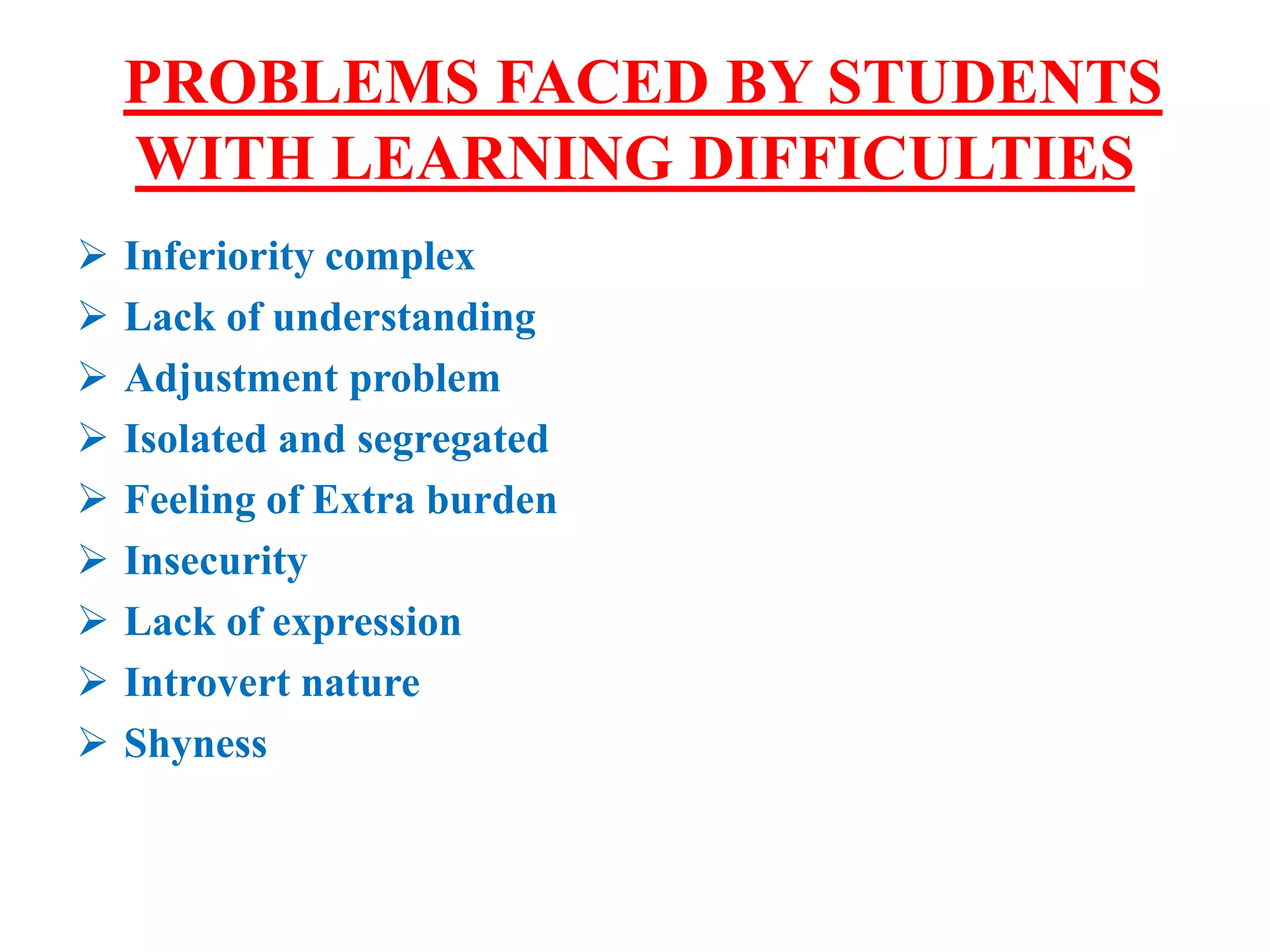 Learning disabilities | PPT
