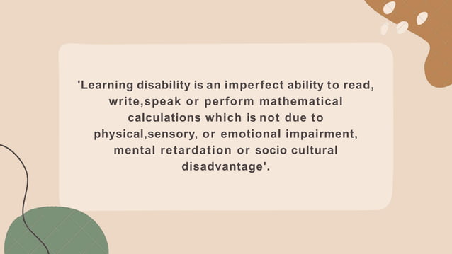 learning disabilities.pptx