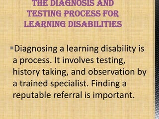 Learning disabilities 3 | PPTX | Special Needs Kids | Parenting