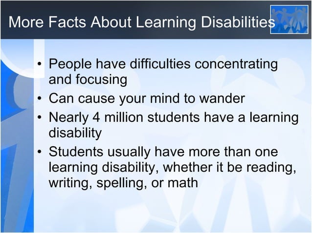 Learning Disabilities | PPT