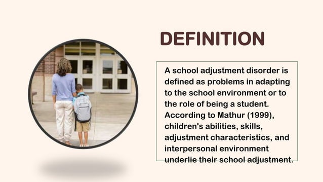 Learning Disabilities & adjustment reaction to school | PPTX