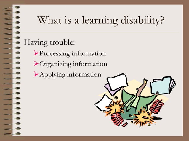 Learning Disabilities PowerPoint.ppt