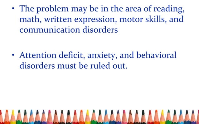 Learning disability | PPT