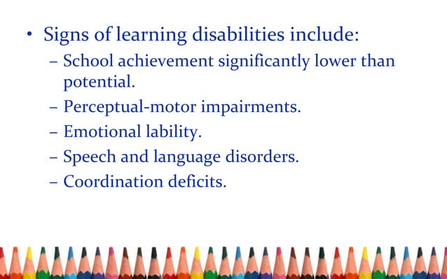 Learning disability | PPT