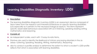 Learning disability!!! | PPTX