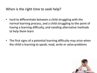 Learning disability | PPTX