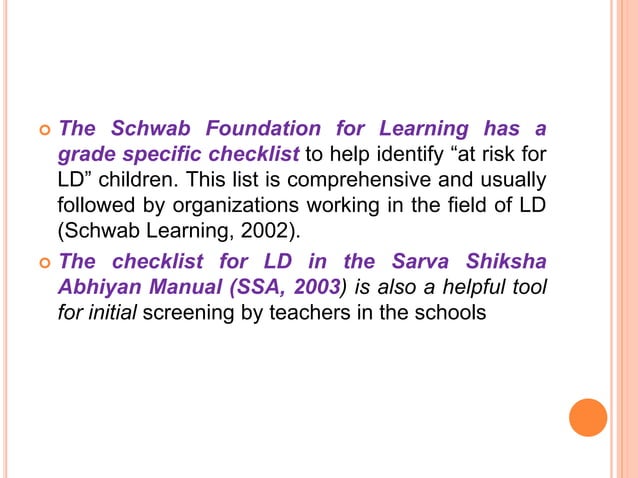 Learning disability | PPTX