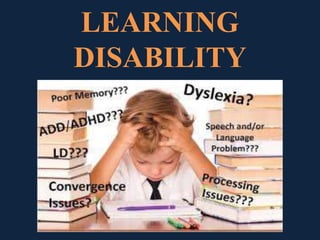 Learning Disability Presentation | PPTX
