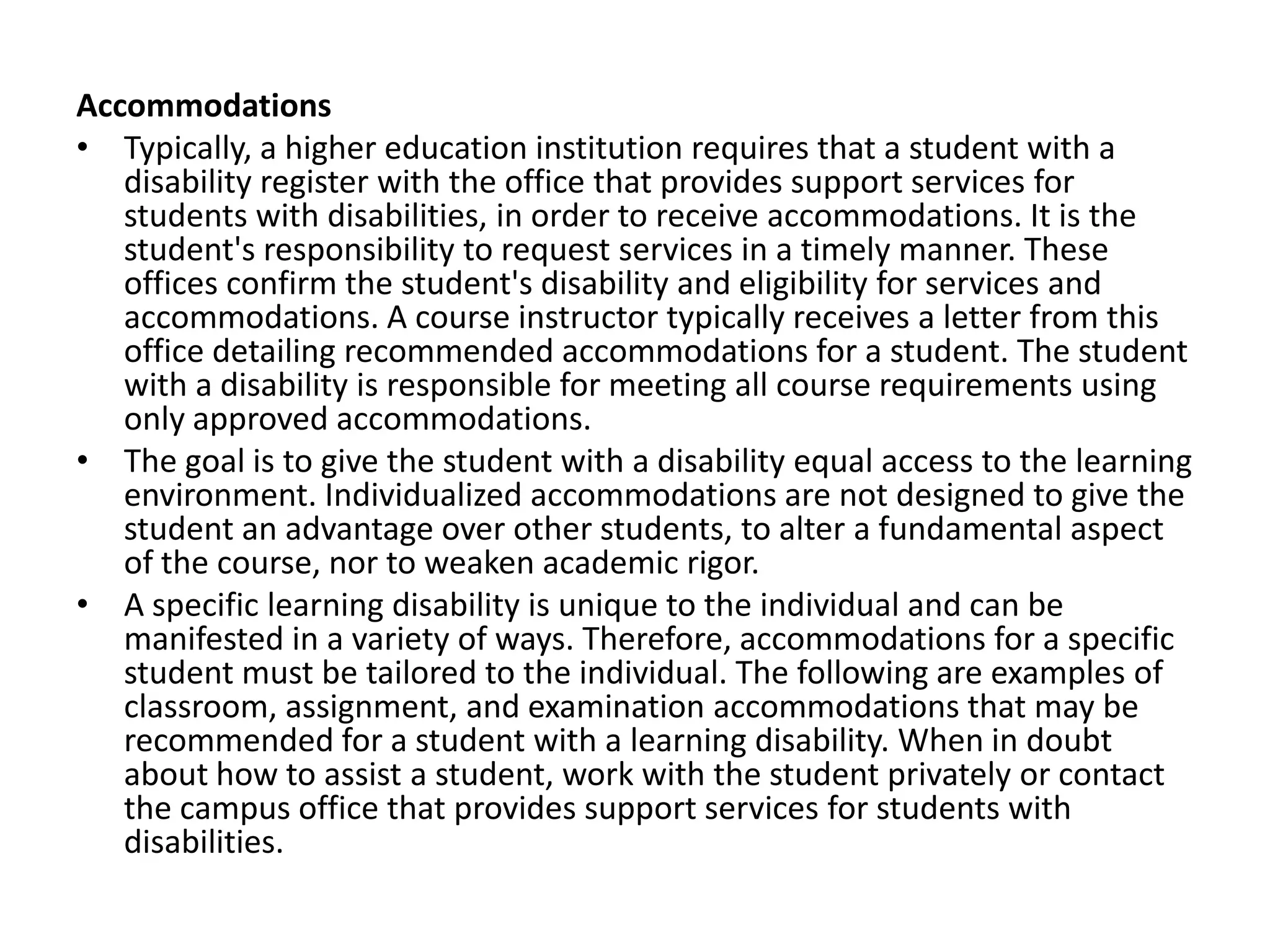 Learning Disability | PPTX