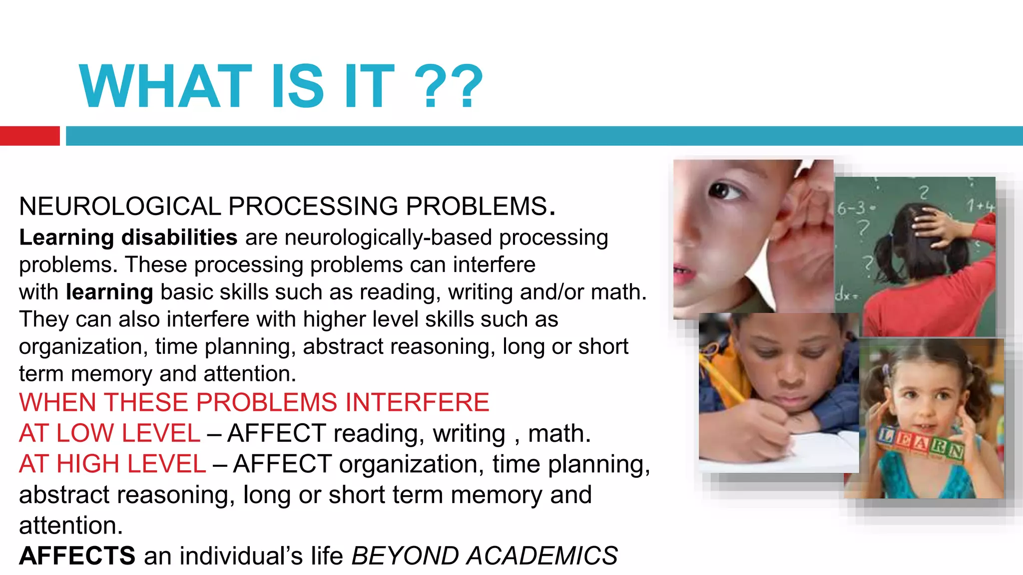 Learning Disabled (Priyanka Bhardwaj) | PPT