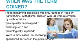 Learning Disabled (Priyanka Bhardwaj) | PPT