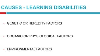 Learning Disabled (Priyanka Bhardwaj) | PPT