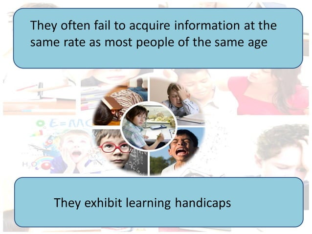 Learning disabled child | PPT | Free Download