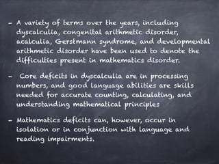Learning disorder | PPT