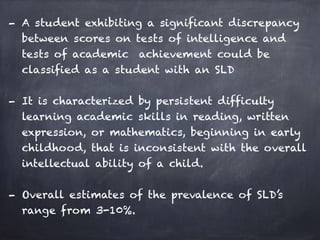 Learning disorder | PPT