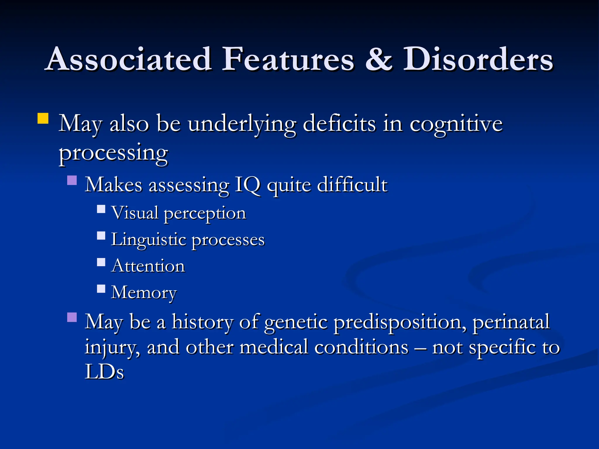 specific Learning Disorders (Dyslexia, Dysgraphia and Dyscalculia) | PPT