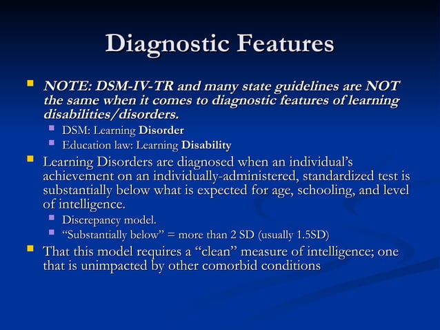 specific Learning Disorders (Dyslexia, Dysgraphia and Dyscalculia) | PPT