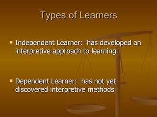 Learning Diversity | PPT