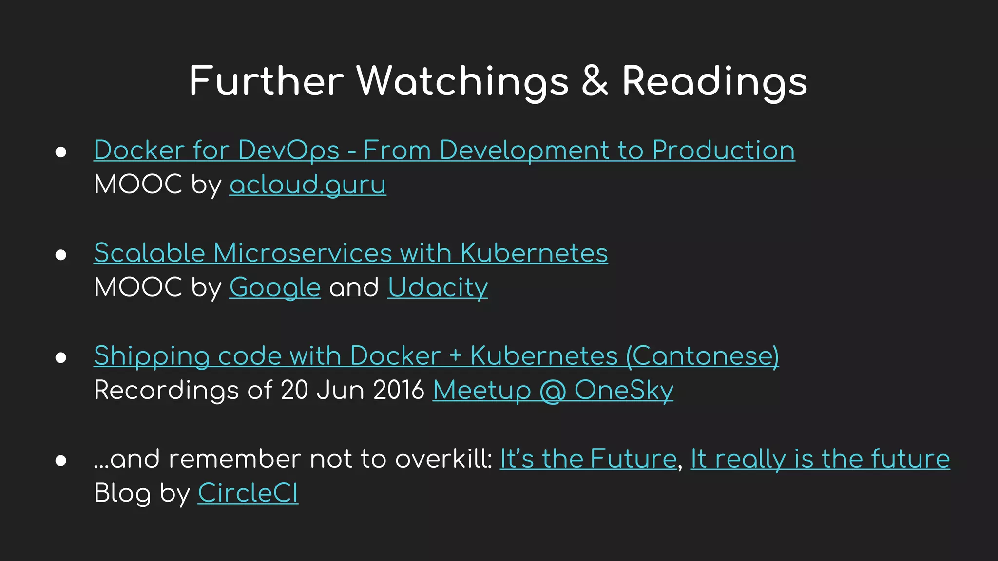 Learning Docker with Thomas | PPT