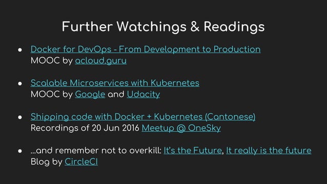 Learning Docker with Thomas | PPT