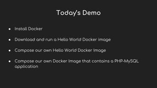 Learning Docker with Thomas | PPT