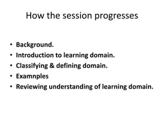 Learning domains dr swati | PPTX