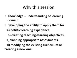 Learning domains dr swati | PPTX