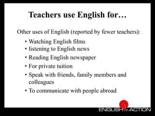 Learning English: Its use and benefits Views from Bangladesh | PPTX