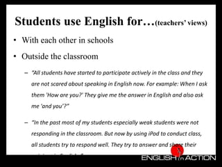Learning English: Its use and benefits Views from Bangladesh | PPTX