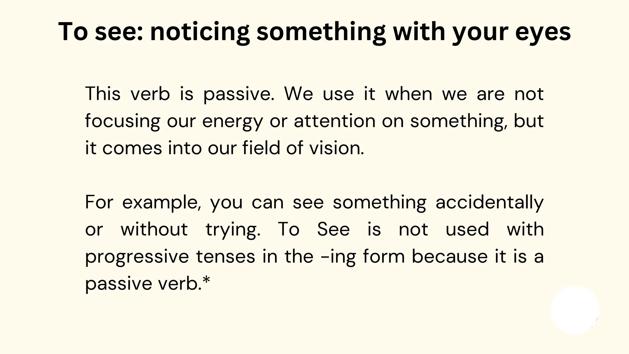 Learning English – What is the difference between Look, Watch, and See ...