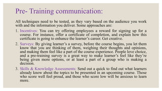 Learning environment for training & development | PPTX | Educational ...