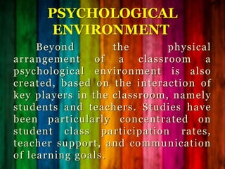 NCBTS Domain 2: Learning Environment | PPTX