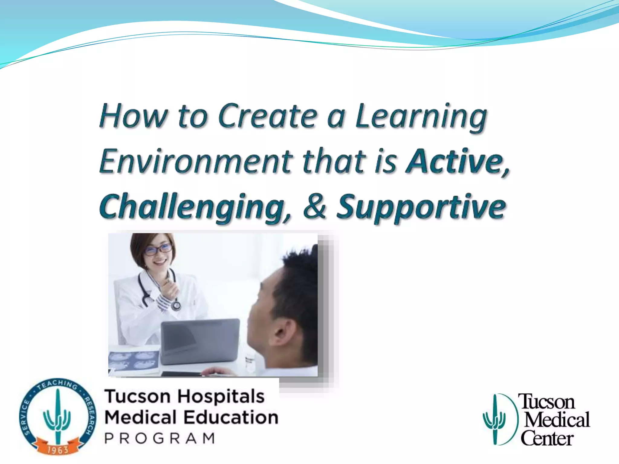 How to Create a Learning Environment that is Active, Challenging and ...