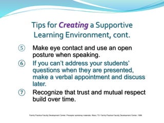 How to Create a Learning Environment that is Active, Challenging and ...