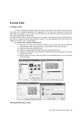 Learning MS Excel - A Handout | DOC
