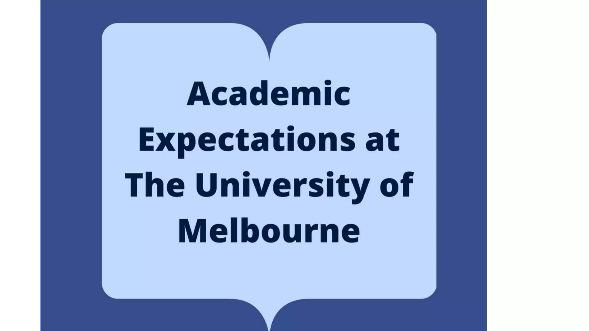 Learning expectationsat the Universityof Melbourne | PPTX