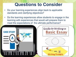 Learning experiences | PPT