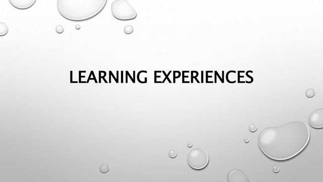 Learning Experiences.pptx