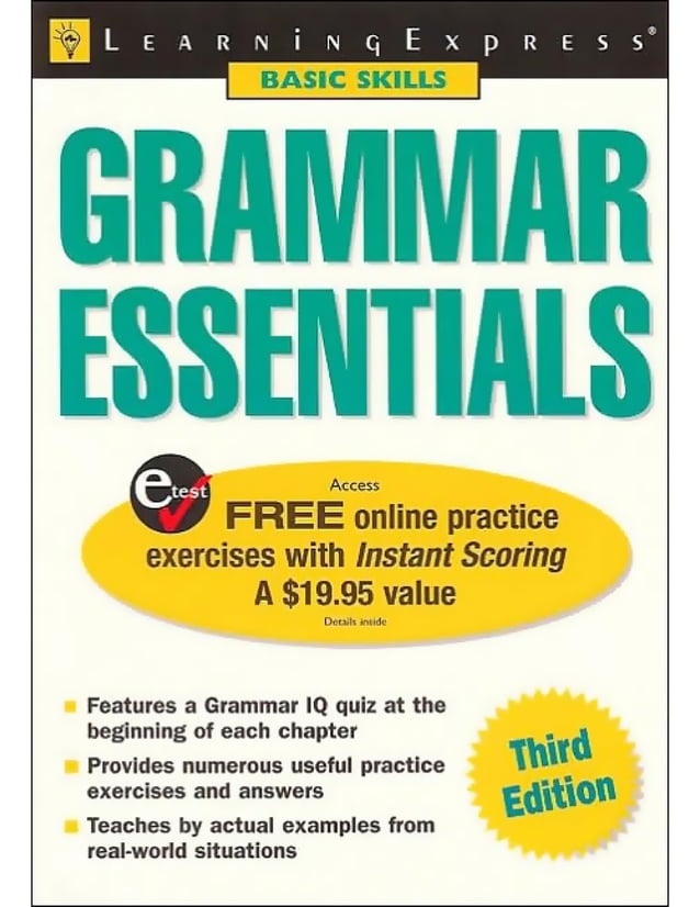 Learning express grammar essentials 225p | PDF