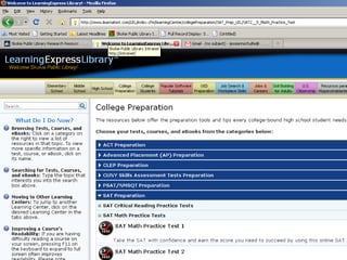 Learning express library slides | PPTX